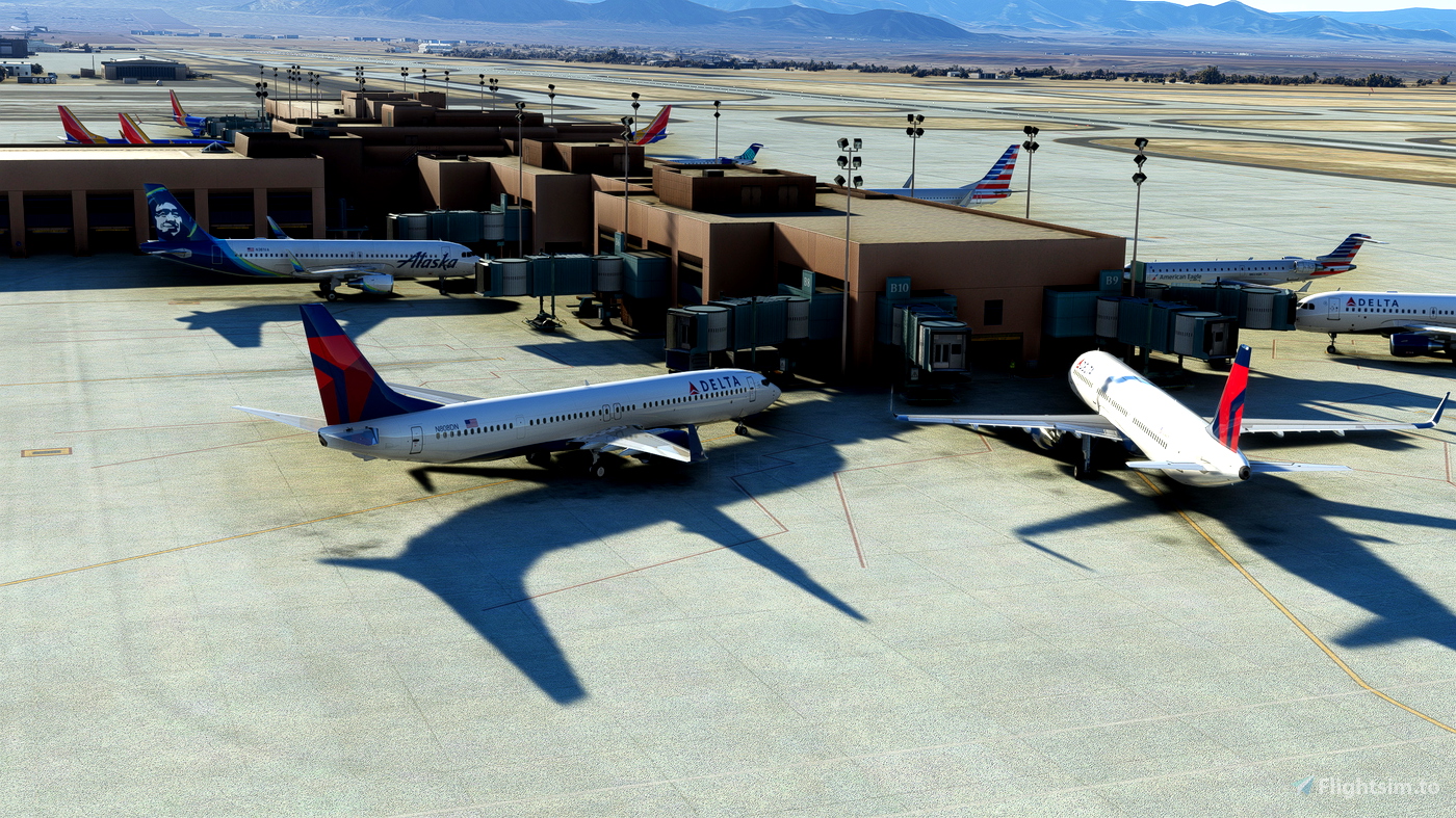 KABQ FSLTL Static Aircraft for Microsoft Flight Simulator | MSFS