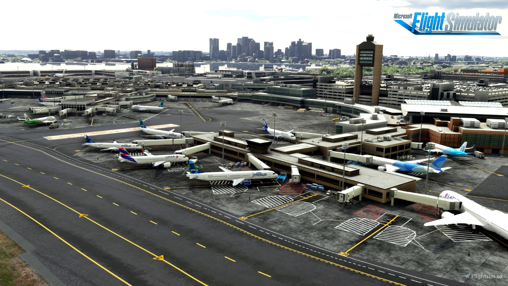 FeelThere, Inc. | KBOS – Boston Airport – Microsoft Flight Simulator ...