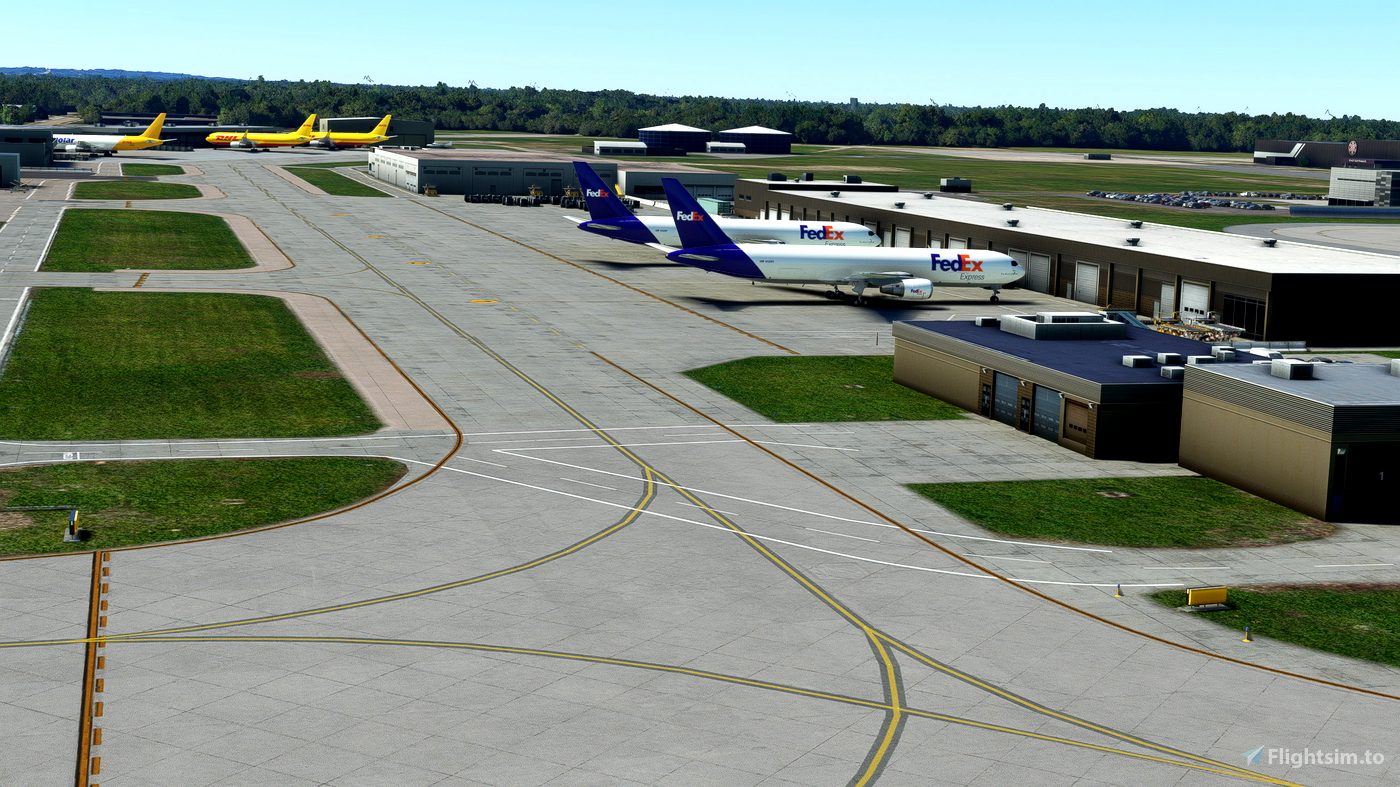KCLE FSLTL Static Aircraft for Microsoft Flight Simulator | MSFS