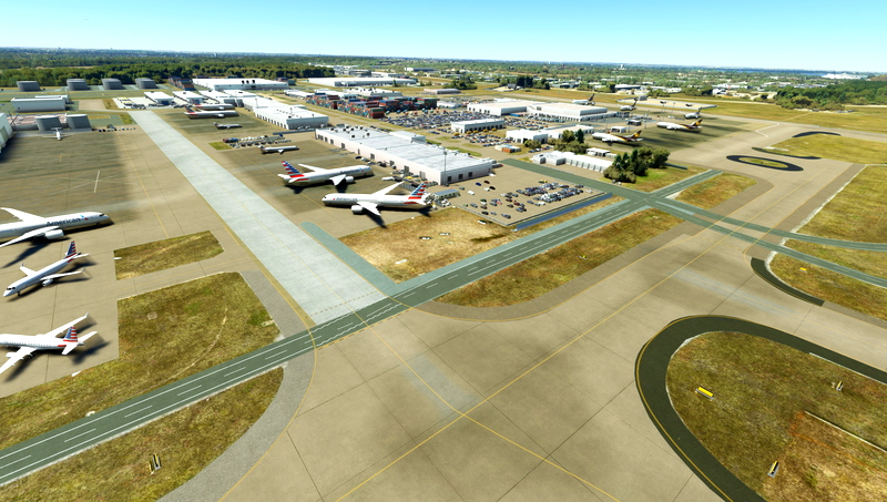 KDFW Dallas Fort Worth Updates and AI Parking Fix for Microsoft Flight ...