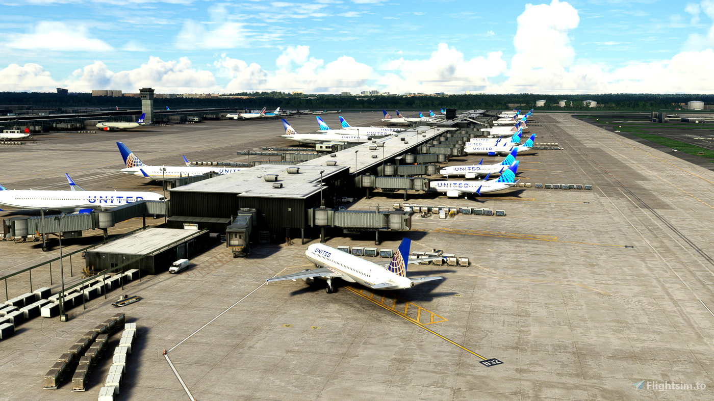 KIAD FSLTL Static Aircraft for Microsoft Flight Simulator | MSFS