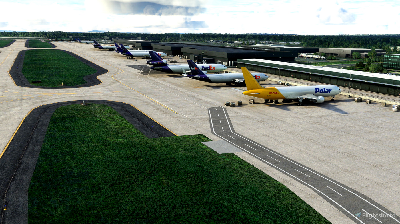 KIAD FSLTL Static Aircraft for Microsoft Flight Simulator | MSFS