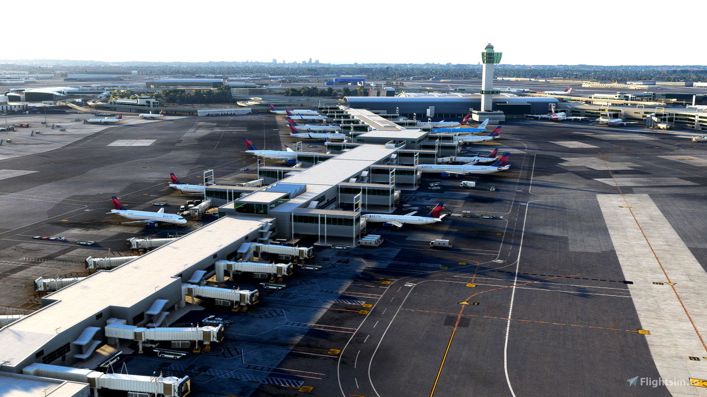 KJFK FSLTL Static Aircraft for Microsoft Flight Simulator | MSFS