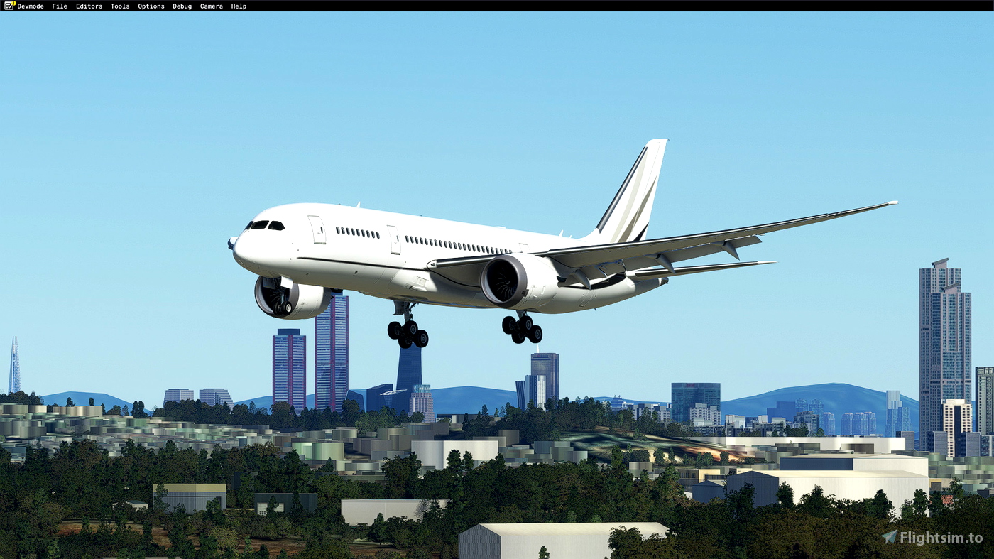 KOREAN AIR BBJ (USING SAMSUNG) HL8508 KURO B787-8 for Microsoft Flight ...