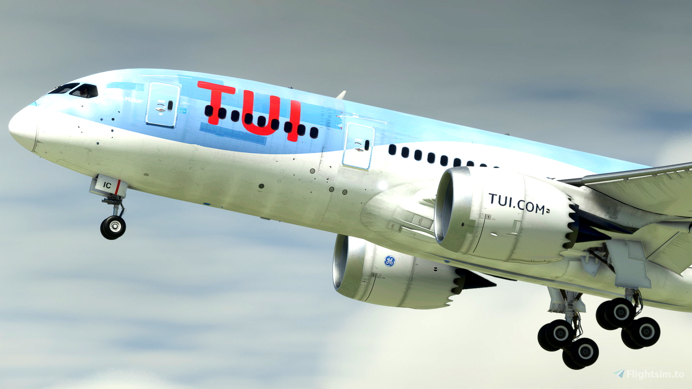 Kuro B787-8 v2 - TUI Airways G-TUIC for Microsoft Flight Simulator | MSFS