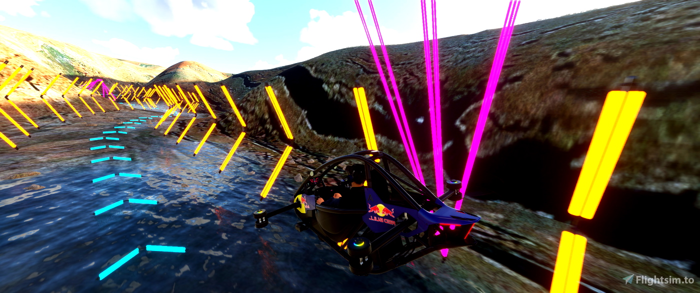 Livery Astro ONE RedBull for Microsoft Flight Simulator | MSFS