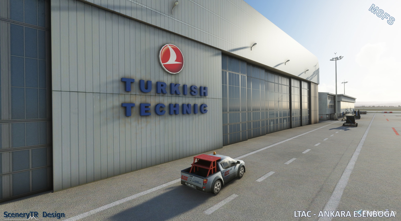 SCENERYTR DESIGN - LTAC - Ankara Esenboğa Airport for Microsoft Flight ...