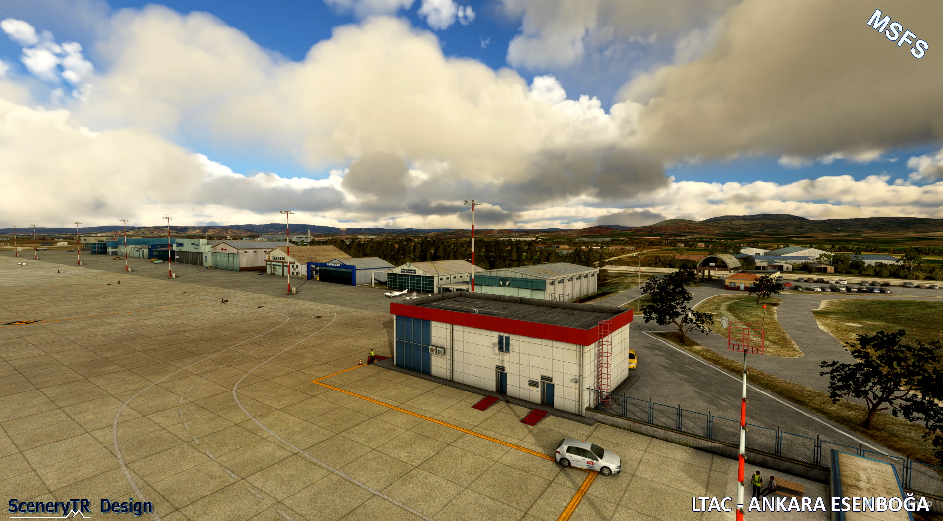 SCENERYTR DESIGN | LTAC - Ankara Esenboğa Airport for MSFS