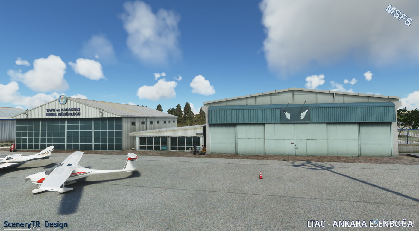 SCENERYTR DESIGN - LTAC - Ankara Esenboğa Airport for Microsoft Flight ...