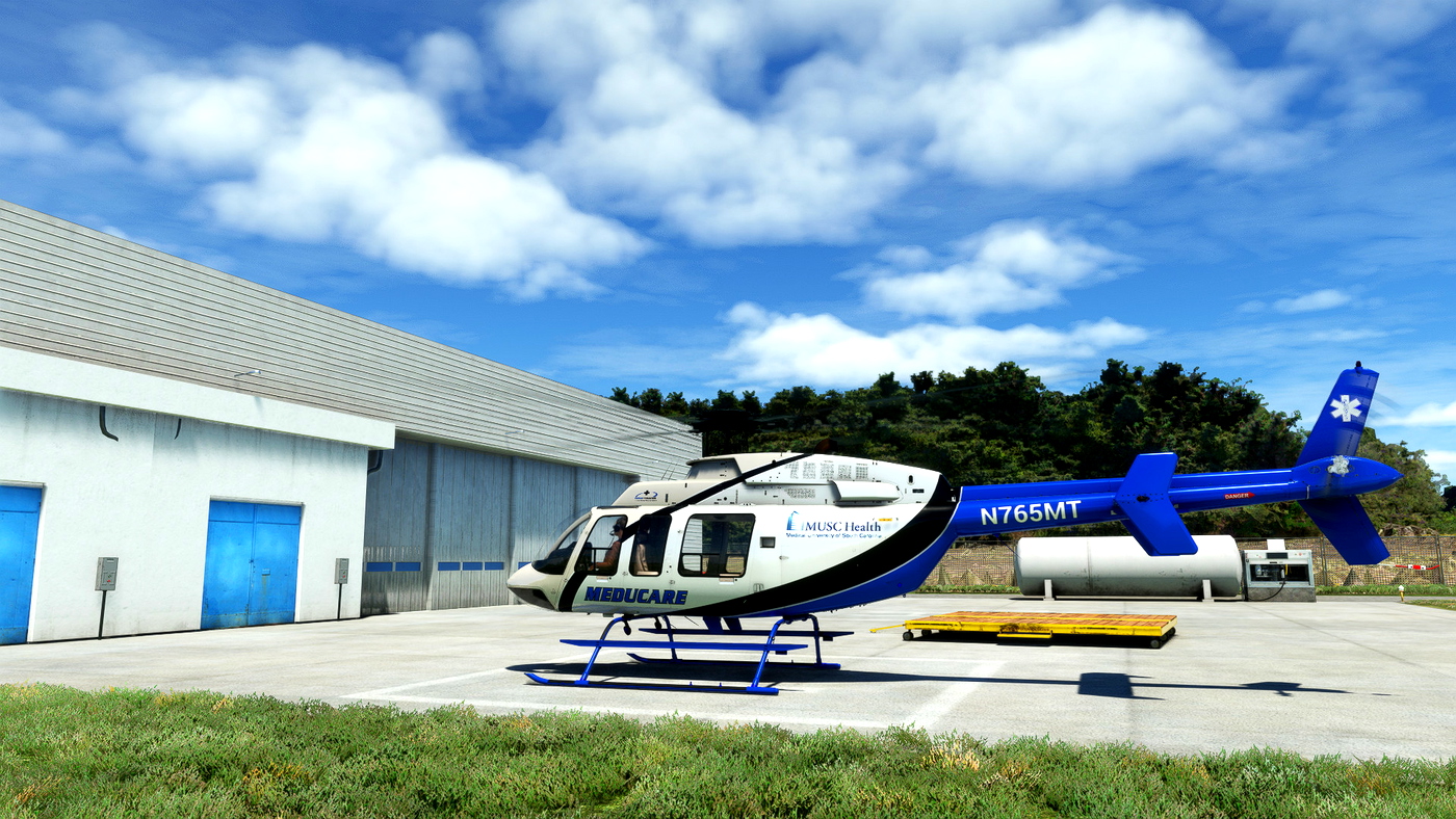 MEDUCARE | N765MT | BELL 407 for Microsoft Flight Simulator | MSFS