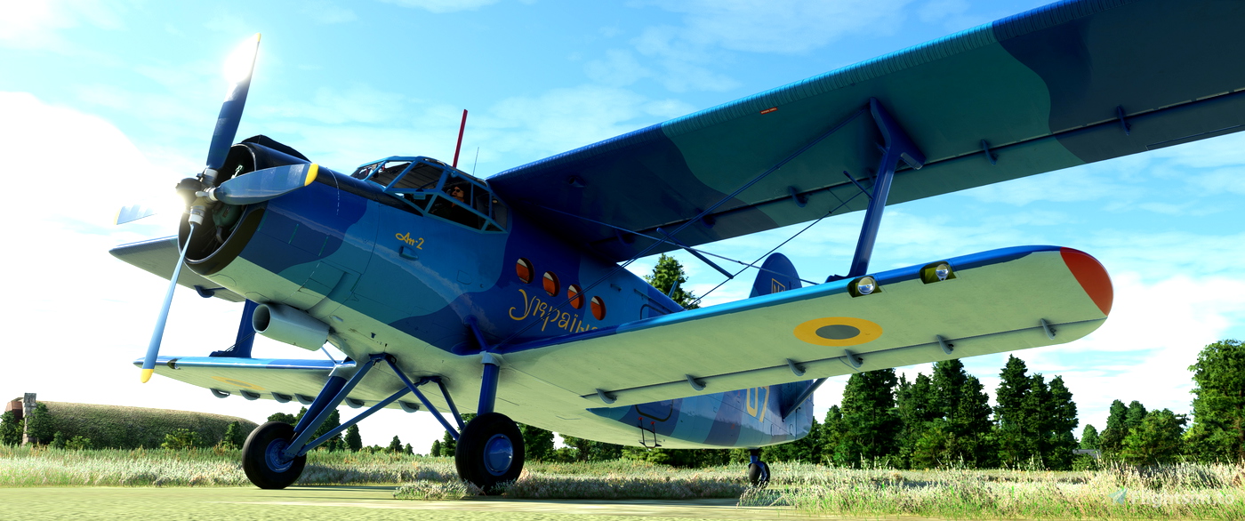 Microsoft/ATS Antonov An-2 | Ukraine Navy (YELLOW 07) | Classic + GNS ...