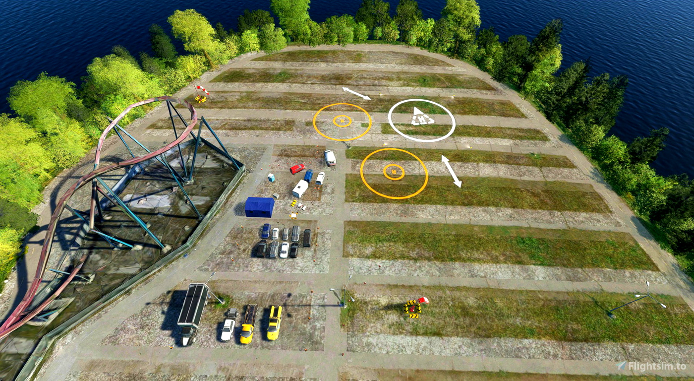 Montreal - Sainte-Helene / La Ronde Helipad pour Microsoft Flight ...