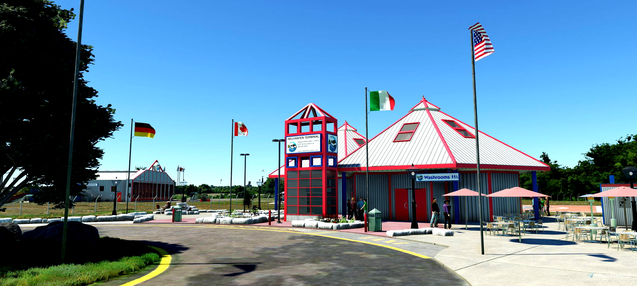 Jeppeson2001 | Niagara Falls City Pack & Heliport for MSFS - Animated ...