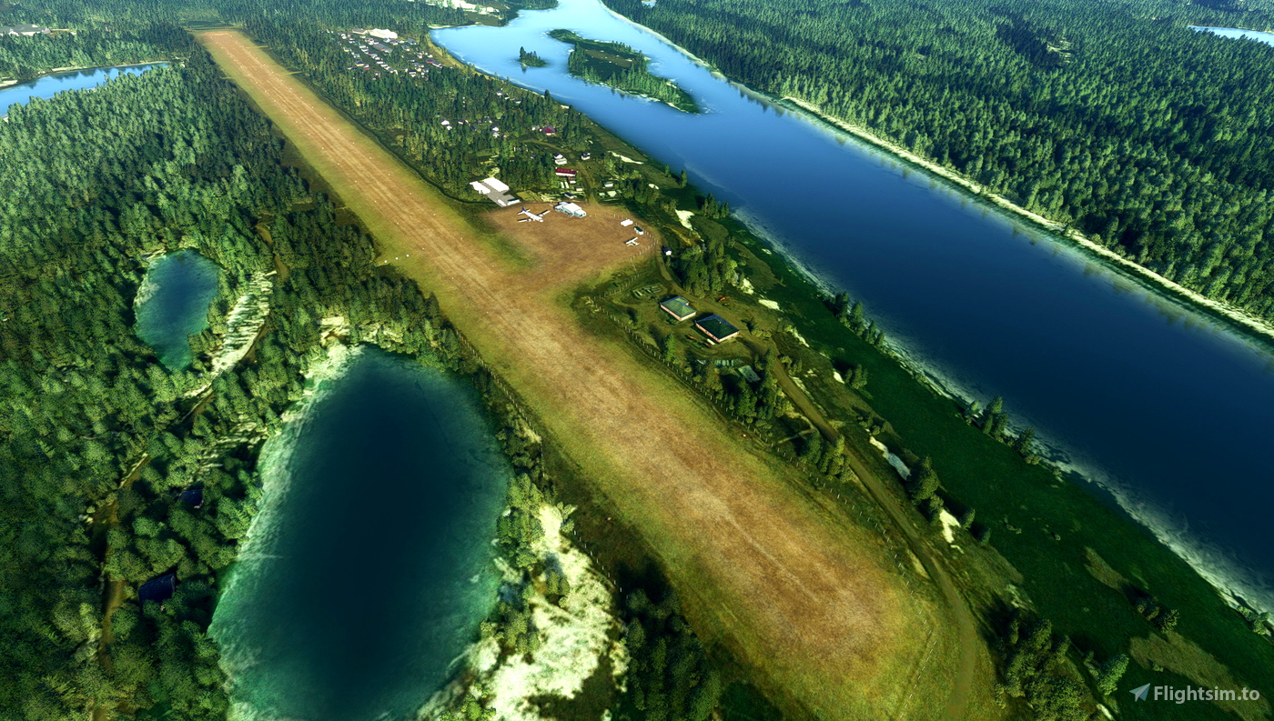 Old Crow Regional Airport (CYOC) Jubejube Studios for Microsoft Flight ...