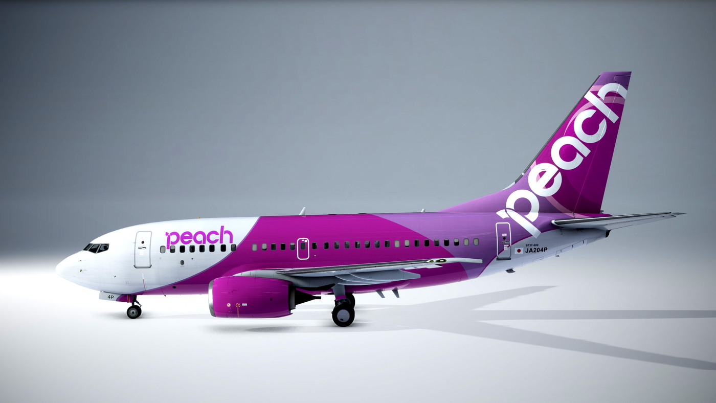 Peach Airlines PMDG 737-600 for Microsoft Flight Simulator | MSFS