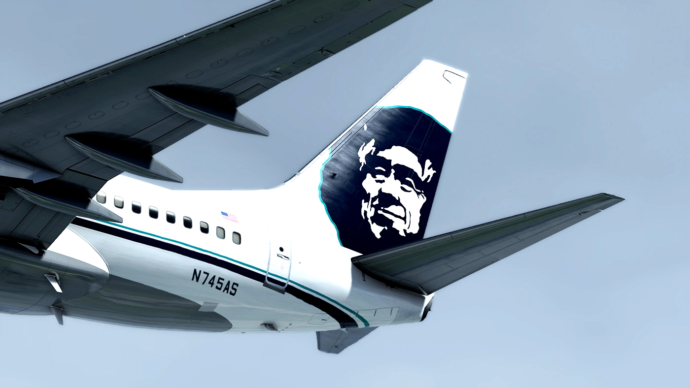 PMDG 737-600 Alaska Airlines (N745AS) for Microsoft Flight Simulator | MSFS