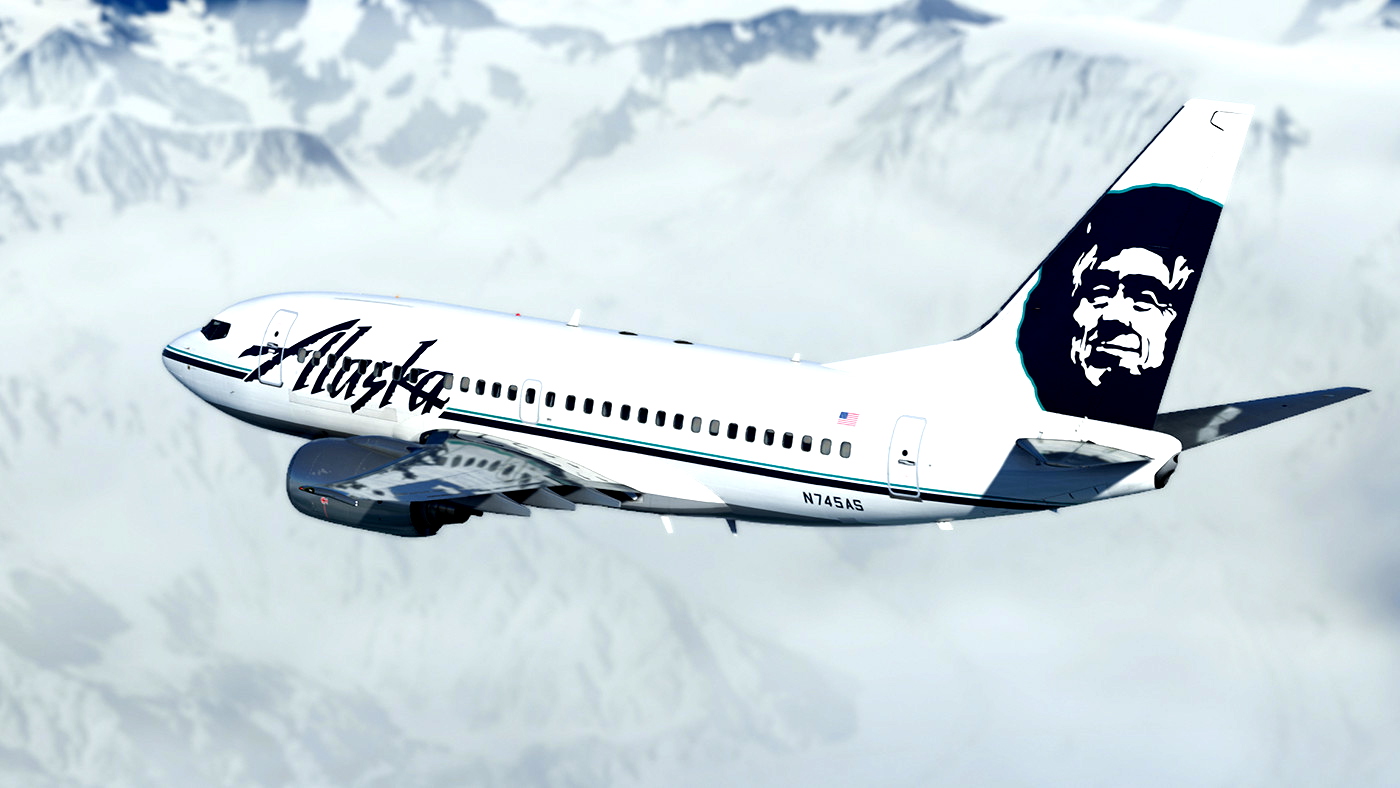 PMDG 737-600 Alaska Airlines (N745AS) for Microsoft Flight Simulator | MSFS