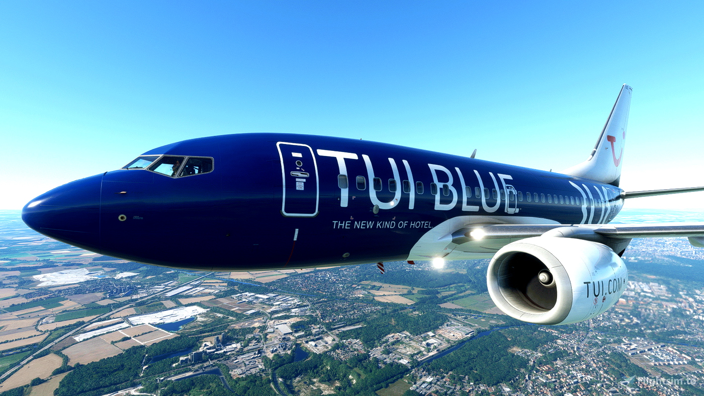 PMDG 737-600 w/ cabin Tui Blue (D-ATUD) for Microsoft Flight Simulator ...