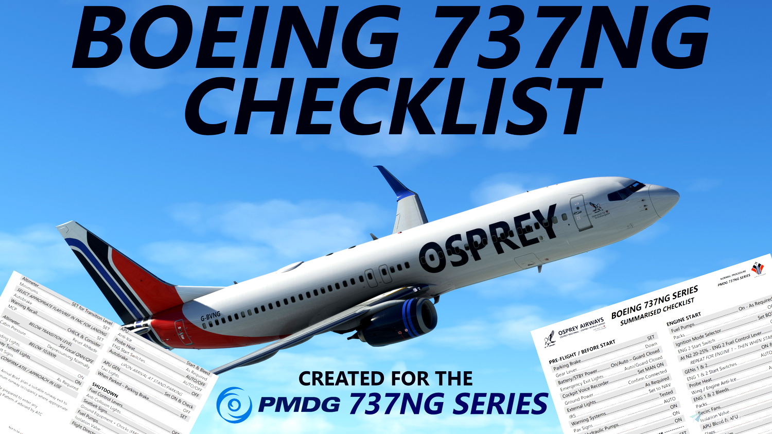 Checklists - PMDG Boeing 737-800 Add-Ons for Microsoft Flight Simulator ...