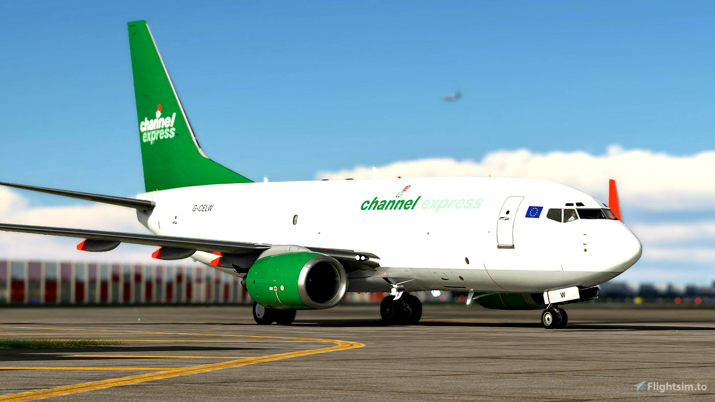 PMDG 737-700BDSF Channel Express (G-CELW) for Microsoft Flight ...