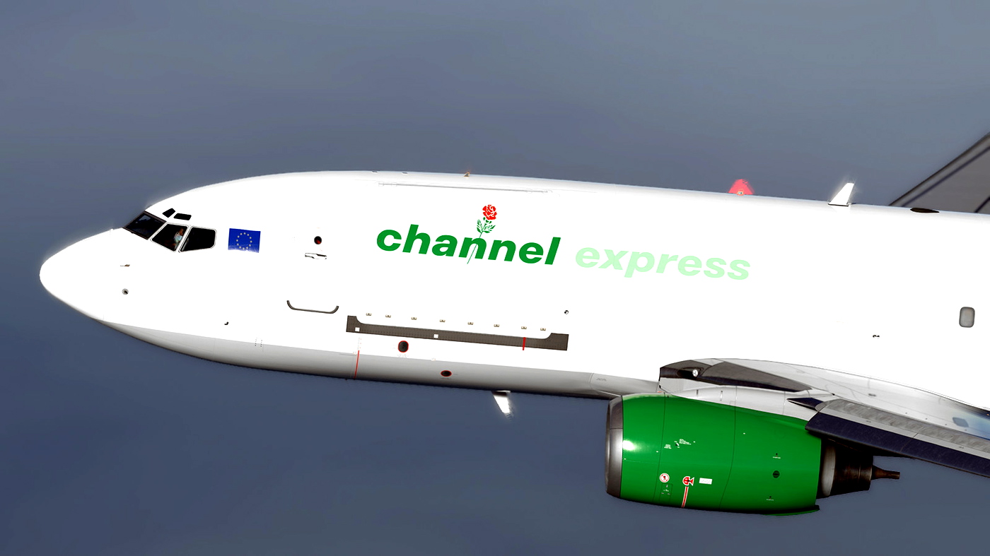 PMDG 737-700BDSF Channel Express (G-CELW) for Microsoft Flight ...