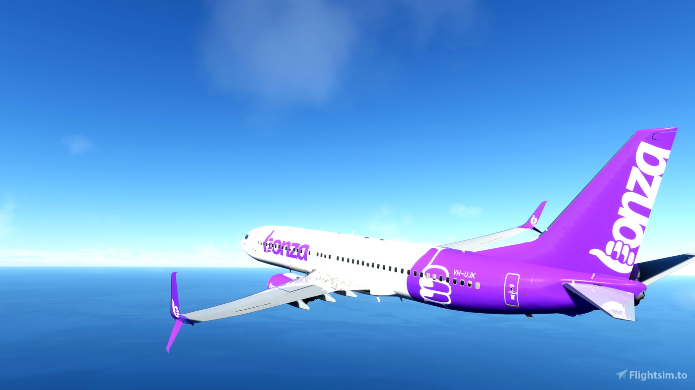 PMDG 737-800 Bonza VH-UJK for Microsoft Flight Simulator | MSFS