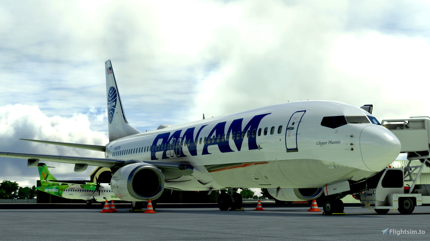 PMDG 737-800 Pan Am "Clipper Phoenix" for Microsoft Flight Simulator | MSFS