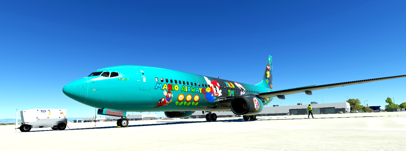 PMDG 737-800SSW MARIO for Microsoft Flight Simulator | MSFS