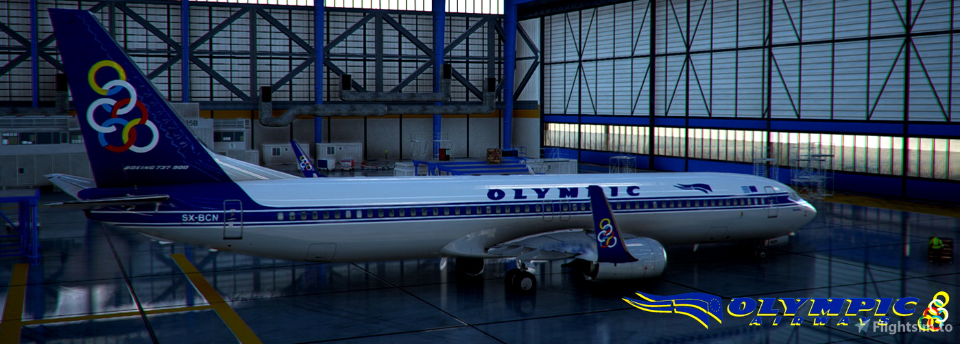 PMDG B739 and B739ER plus SSW Olympic Airlines SX-BCN for Microsoft ...