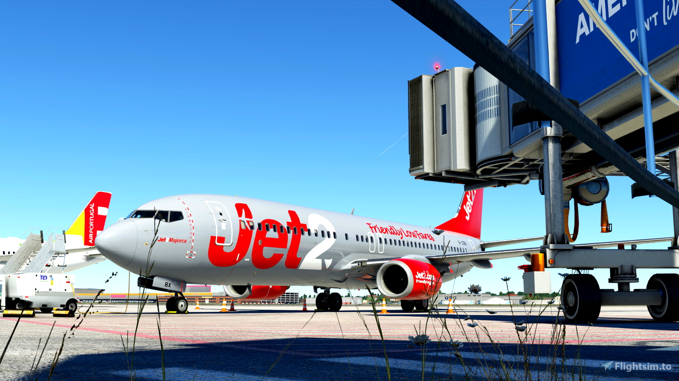 PMDG BOEING 737-800SSW JET2.COM AIRLINES (G-JZBX) за Microsoft Flight ...