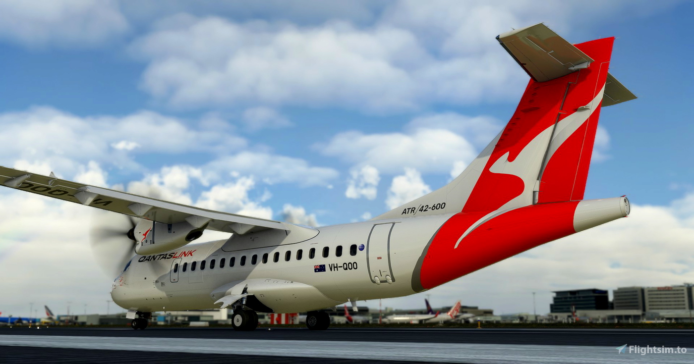 Qantas Link "2016 livery" Hans Hartmann ATR 42-600 for Microsoft Flight ...