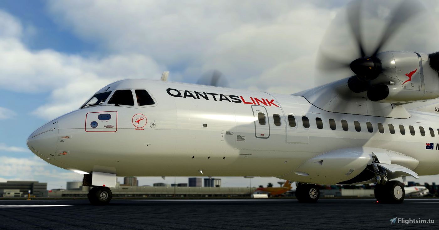 Qantas Link "2016 livery" Hans Hartmann ATR 42-600 for Microsoft Flight ...