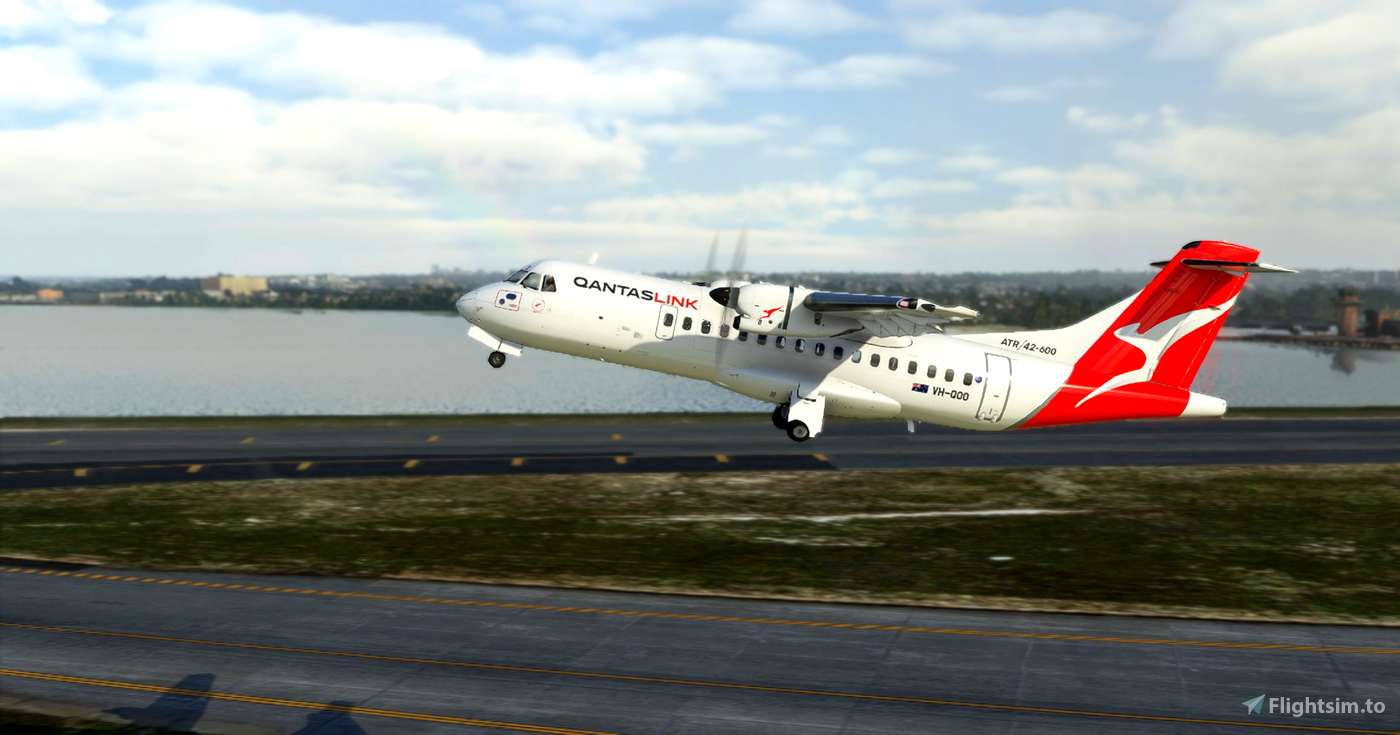 Qantas Link "2016 livery" Hans Hartmann ATR 42-600 for Microsoft Flight ...