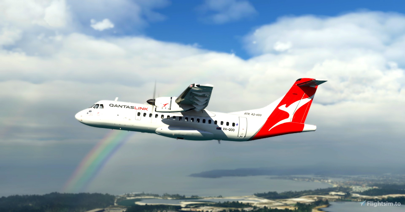 Qantas Link "2016 livery" Hans Hartmann ATR 42-600 for Microsoft Flight ...