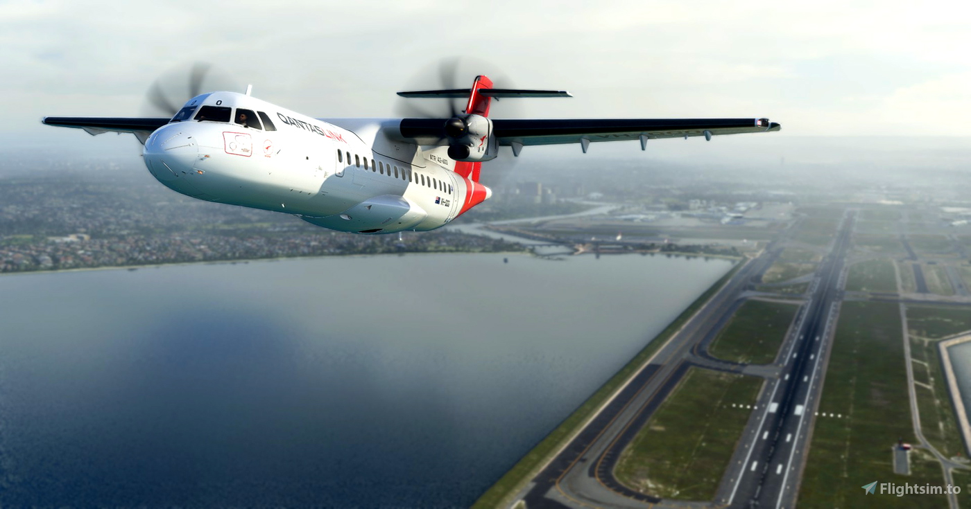 Qantas Link "2016 livery" Hans Hartmann ATR 42-600 for Microsoft Flight ...