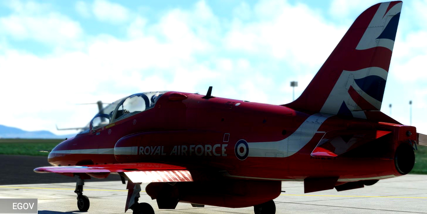 RAF Red Arrows Training Aug 23 UPDATE para Microsoft Flight Simulator ...