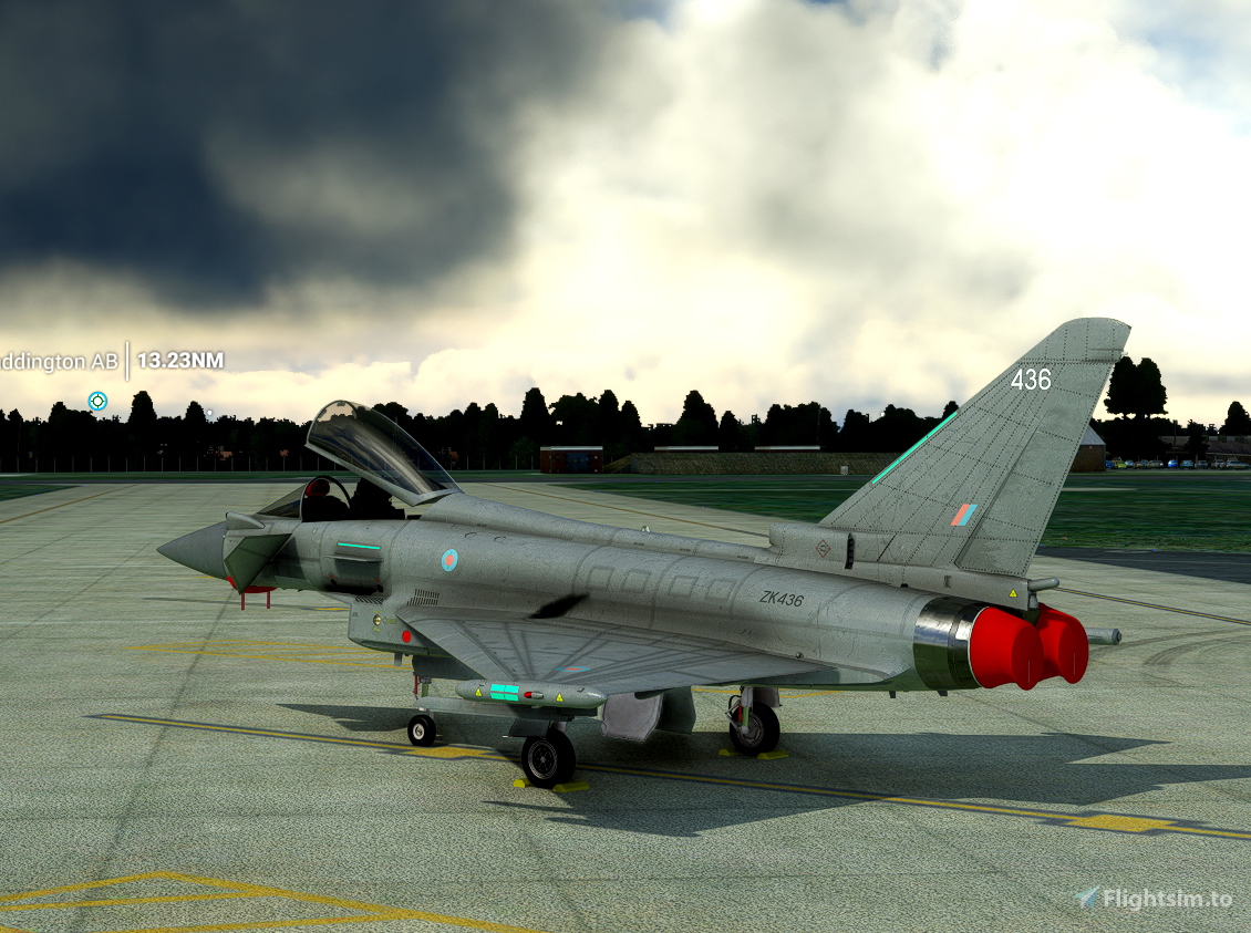 RAF Typhoon Pack for Microsoft Flight Simulator | MSFS
