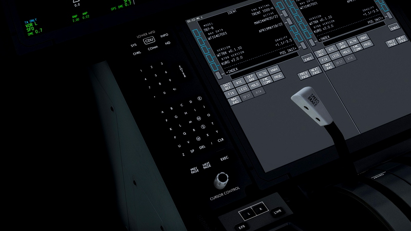 Realistic font mod for Kuro Boeing 787-8 for Microsoft Flight Simulator ...