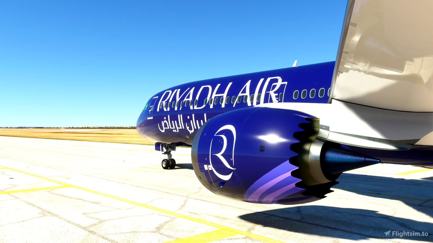 787-10 Riyadh Air [8K] for Microsoft Flight Simulator | MSFS