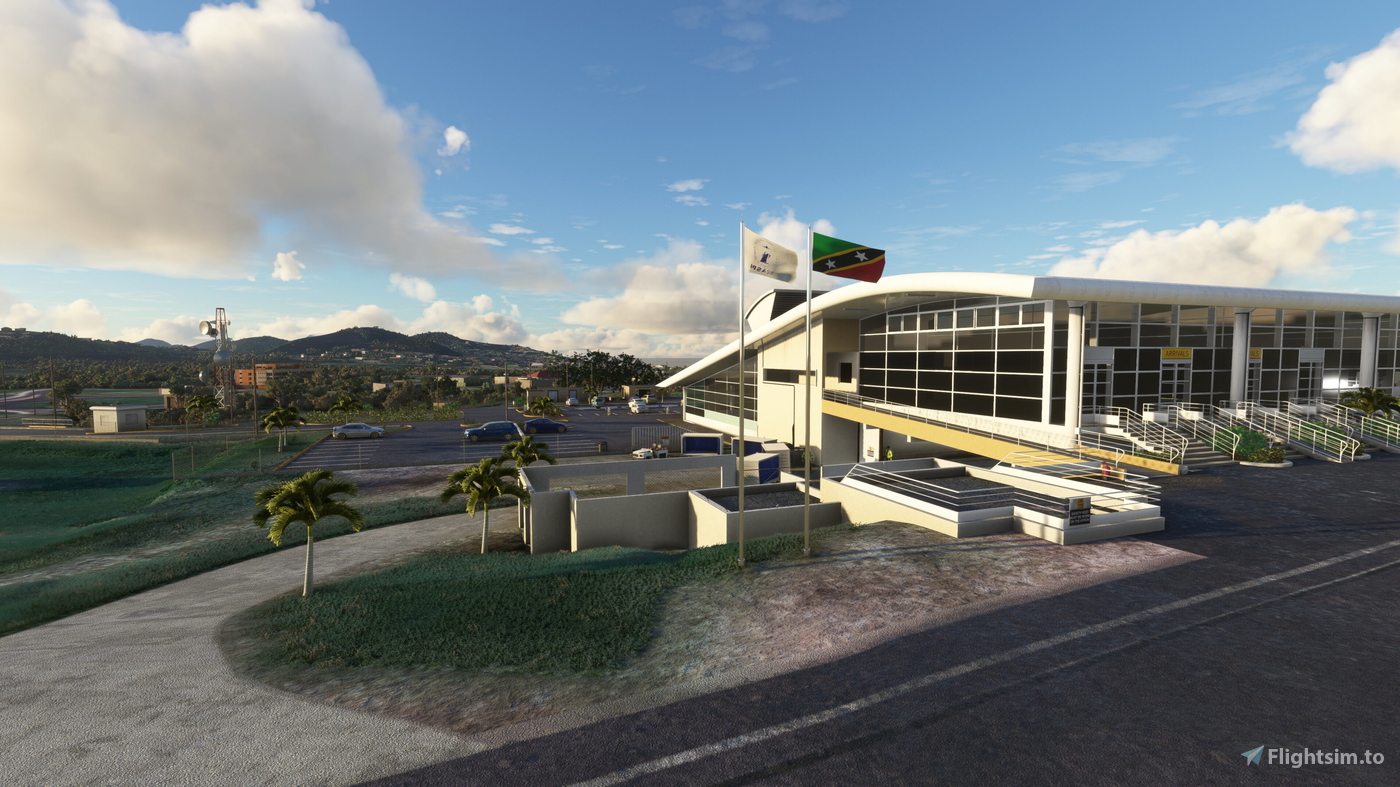 SLHSIMDESIGNS - TKPK - Robert E Bradshaw Intl Airport - ST. KITTS for Microsoft Flight Simulator ...