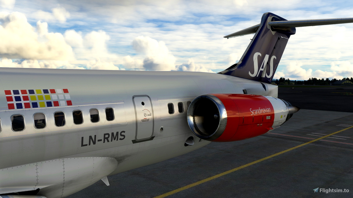 SAS MD-82 Livery Pack - 7 Real World Liveries (4K) for Microsoft Flight ...