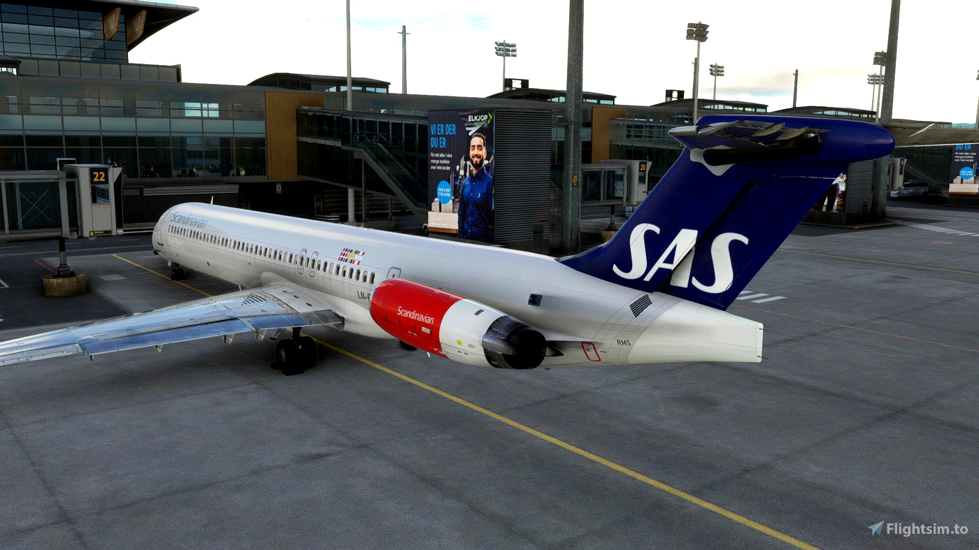 SAS MD-82 Livery Pack - 7 Real World Liveries (4K) for Microsoft Flight ...