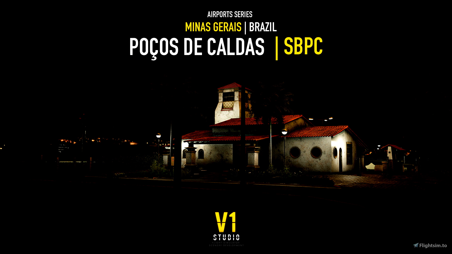 V1 Studio | SBPC - Poços de Caldas for MSFS