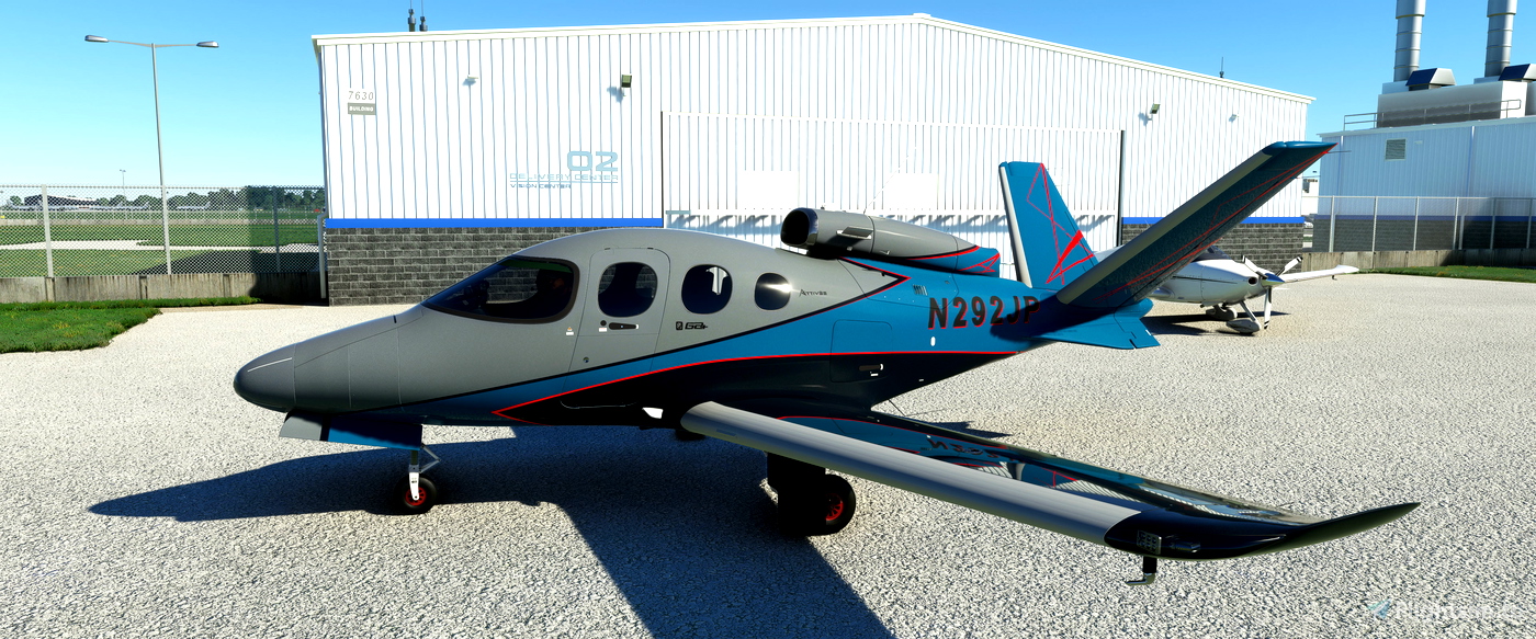 SF50 Vision Jet G2 N292JP & Custom reg. for Microsoft Flight Simulator ...
