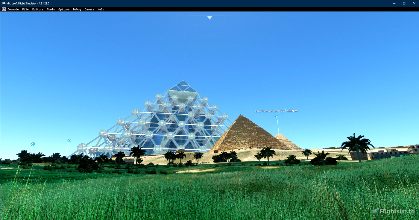 Tokyo's Mega 🔼 Pyramid City for Microsoft Flight Simulator | MSFS