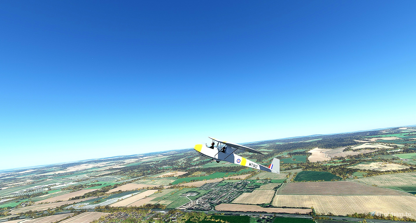Slingsby T.31 Tandem Tutor for Microsoft Flight Simulator | MSFS