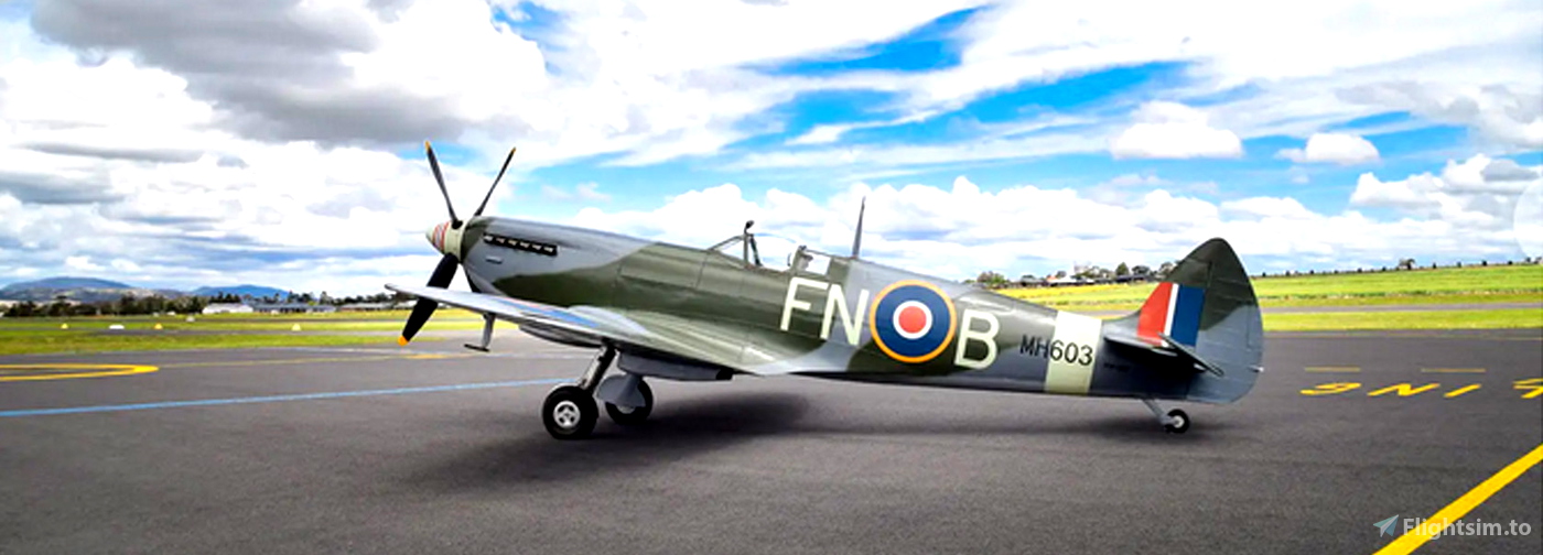 Spitfire IX_MH603 FN-B pro Microsoft Flight Simulator | MSFS