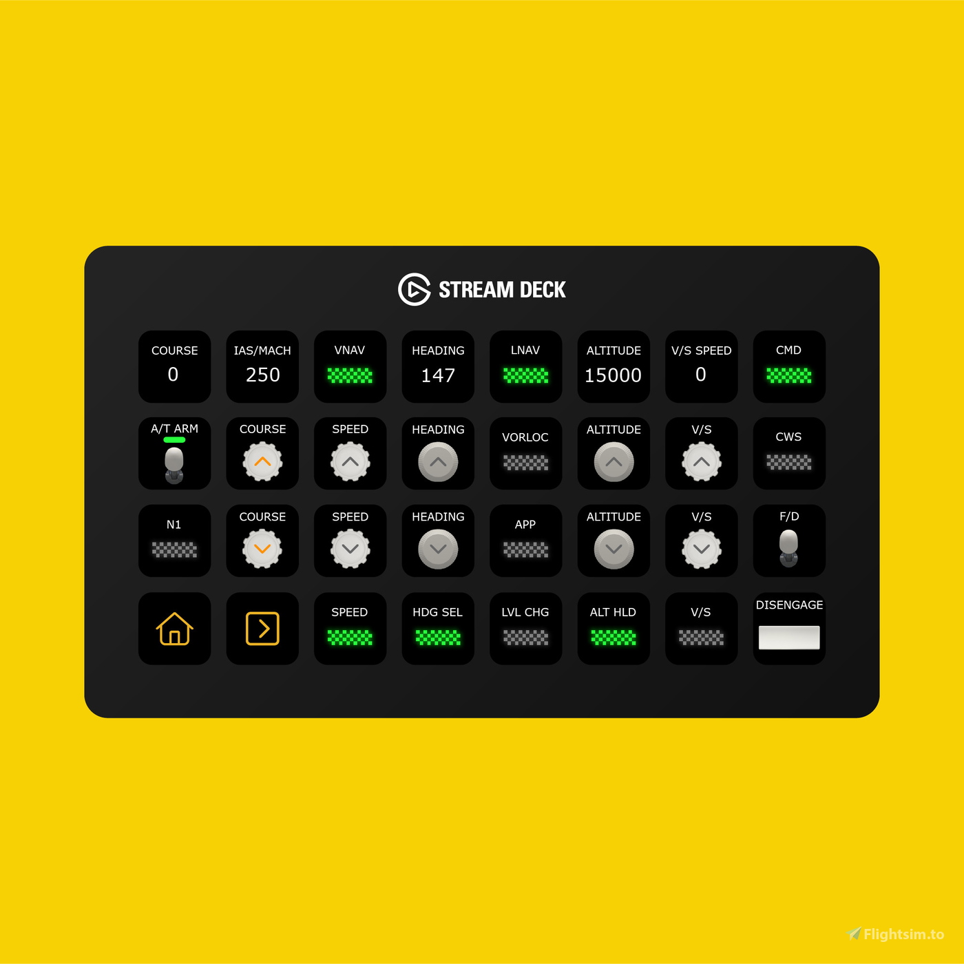 Flight Panels - Stream Deck Series: PMDG Boeing 737 for Microsoft ...