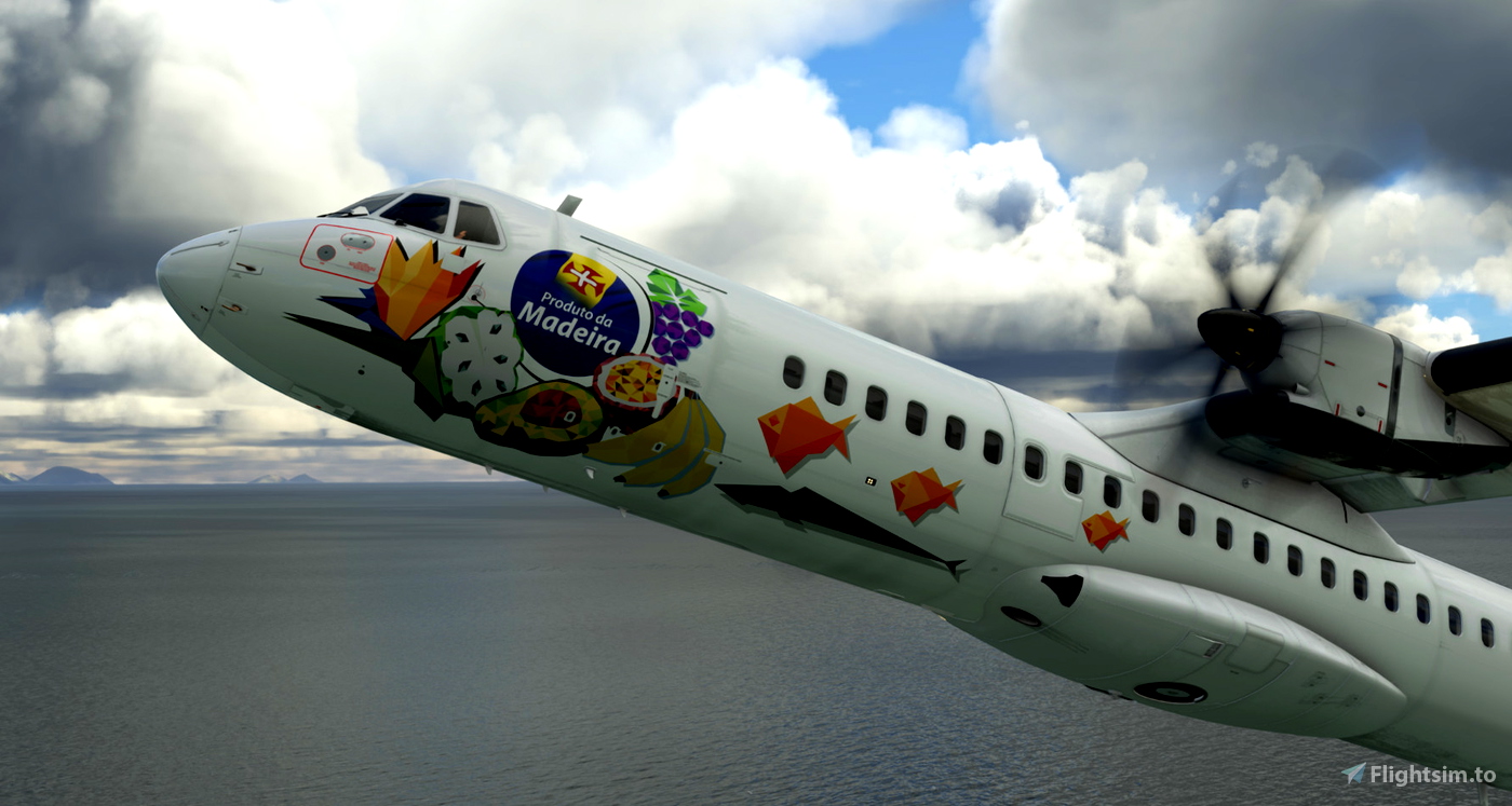 Swiftair EC-MAF "Produto da Madeira" Sticker for Microsoft Flight ...