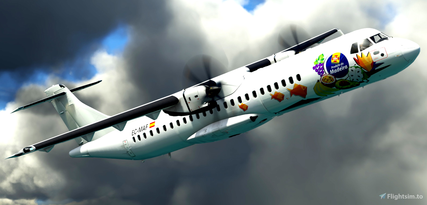 Swiftair EC-MAF "Produto da Madeira" Sticker for Microsoft Flight ...